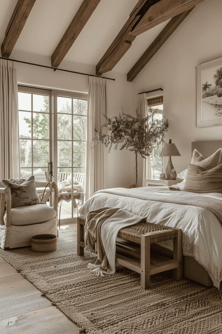 18 of the Best Modern Organic Bedrooms to Inspire You - Kelsey Kooima