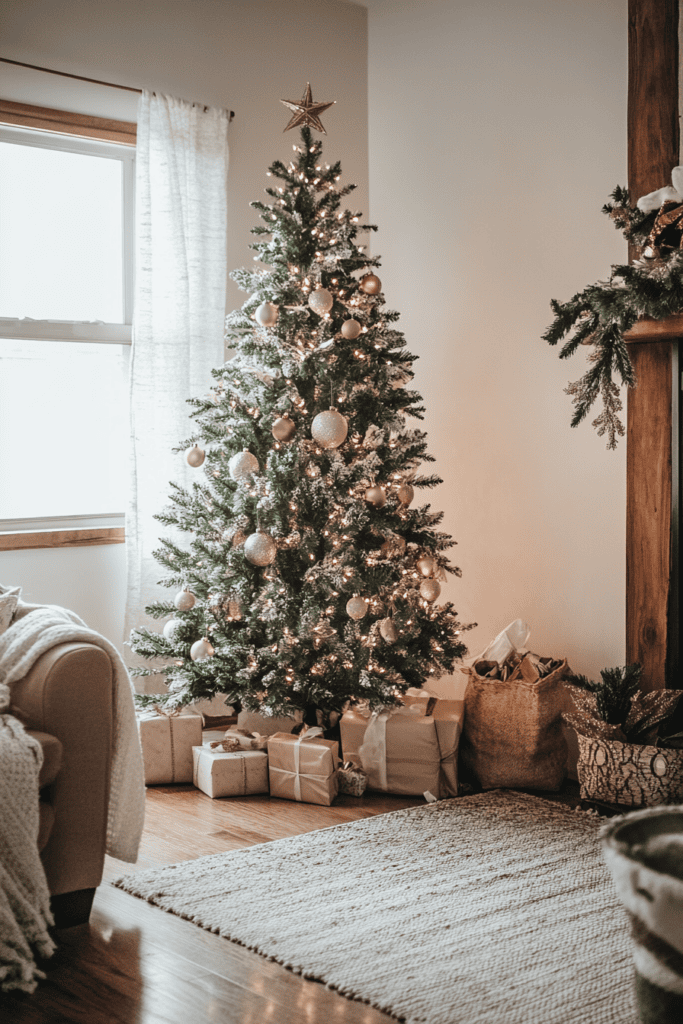 21 Stunning Neutral Christmas Tree Decor Ideas You’ll Want to Copy ...