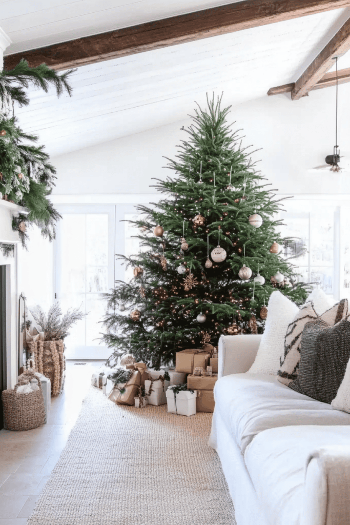 21 Stunning Neutral Christmas Tree Decor Ideas You’ll Want to Copy ...