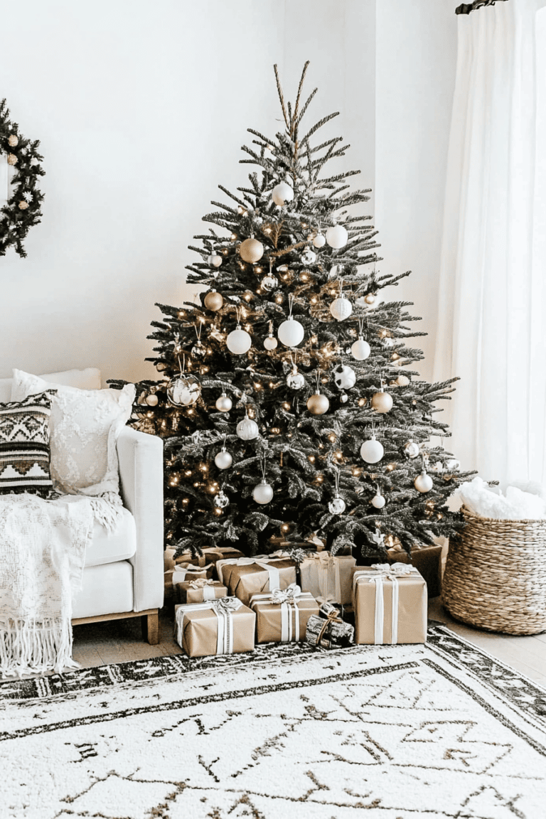 21 Stunning Neutral Christmas Tree Decor Ideas You’ll Want to Copy ...