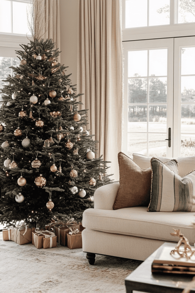 21 Stunning Neutral Christmas Tree Decor Ideas You’ll Want to Copy ...