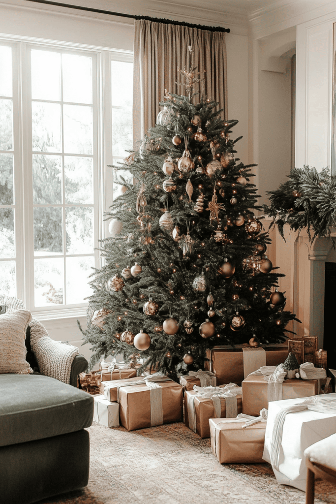 21 Stunning Neutral Christmas Tree Decor Ideas You’ll Want to Copy ...
