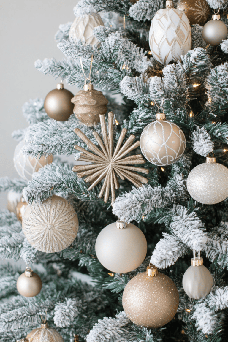 21 Stunning Neutral Christmas Tree Decor Ideas You’ll Want to Copy ...